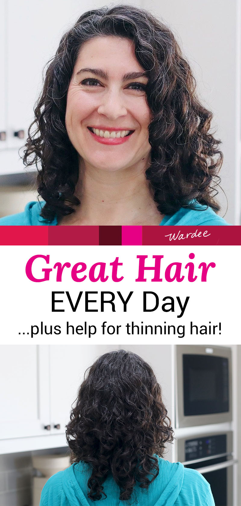 What To Do For Thinning Hair (+ How to Get Great Hair EVERY Day!)