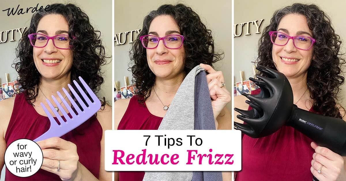 How to Reduce Frizz (for curly or wavy hair!)