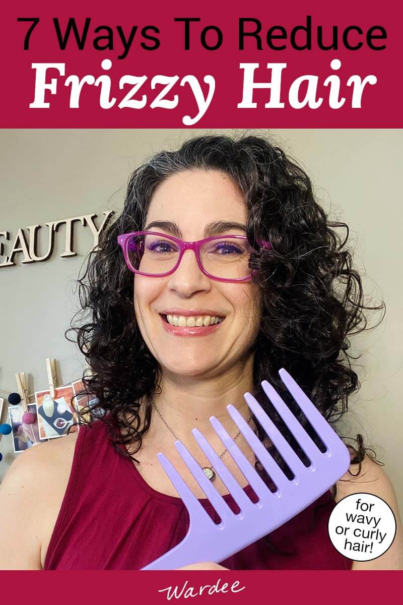 How to Reduce Frizz (for curly or wavy hair!)