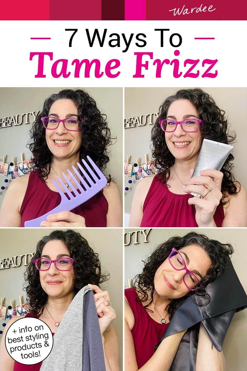 How to Reduce Frizz (for curly or wavy hair!)