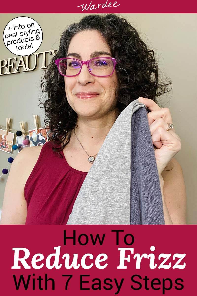 How to Reduce Frizz (for curly or wavy hair!)