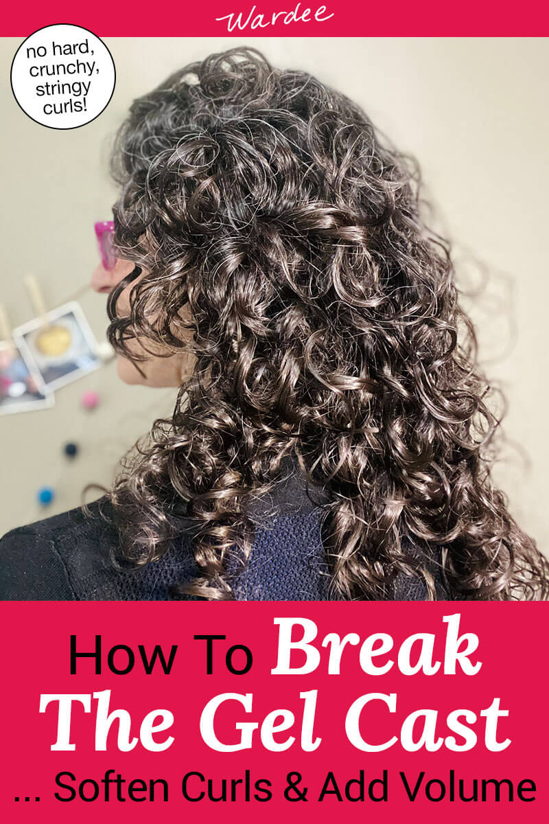 How to Break the Cast on Curly Hair ...Soften Curls & Add Volume