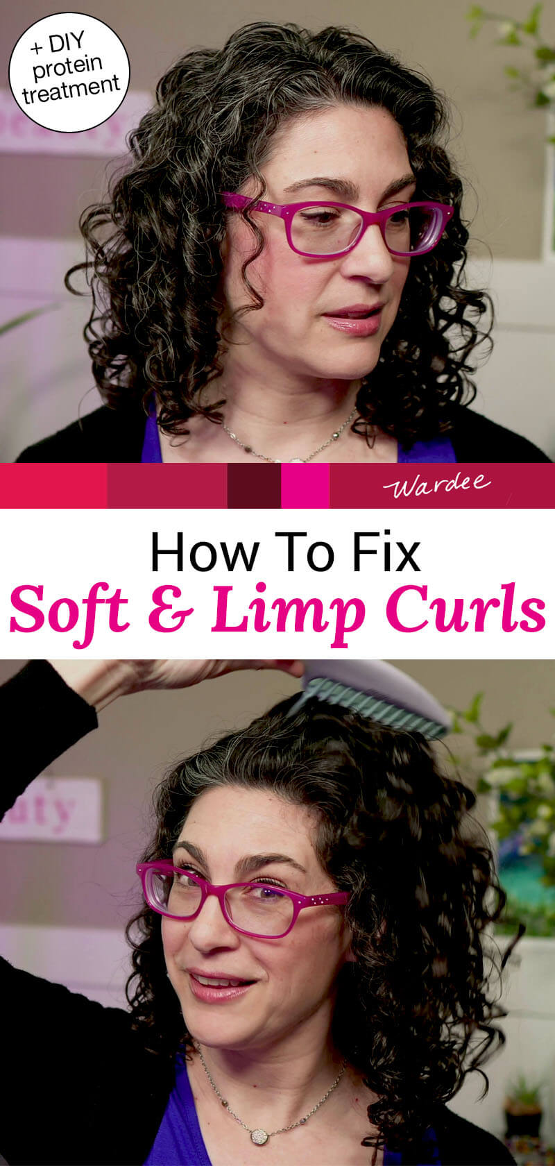 How to Fix Soft and Limp Curls (+DIY protein treatment)